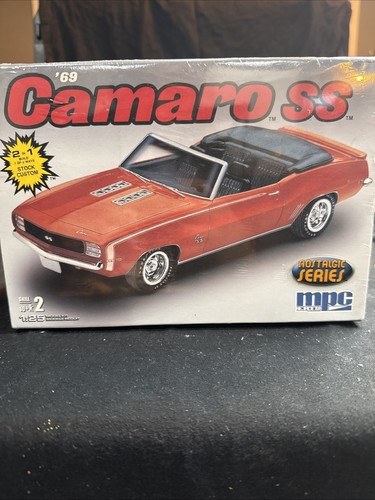 Factory Sealed Nostalgic Series MPC/ERTL-‘69 Camaro SS 2’n 1 Model Kit ...
