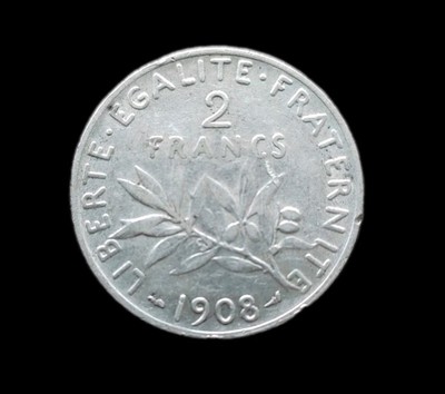 2 FRANCS SEMEUSE ARGENT 1908 | eBay