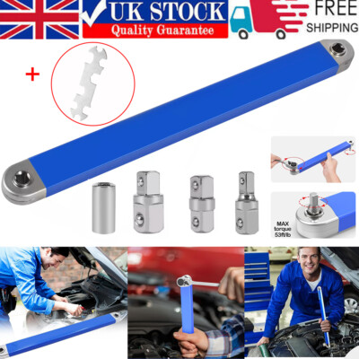Offset Extension Wrench Ratchet Spanner Wrench Extender Adapters ...