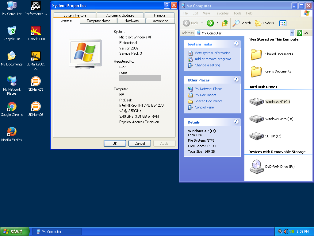 NEW Windows XP + Vista Retro Gaming PC - GTX 745, Xeon v3, 512GB SSD ...