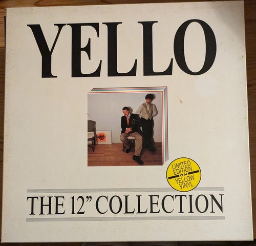 Yello - The 12" Collection Limited Edition 6 Yellow Vinyl Record Set ...