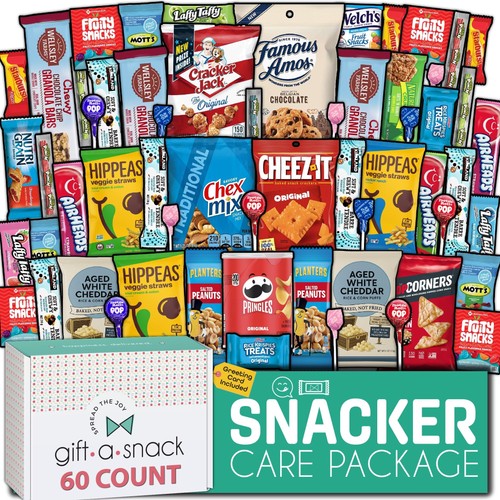 Gift A Snack - Back To School Snack Box Variety Pack Care Package ...