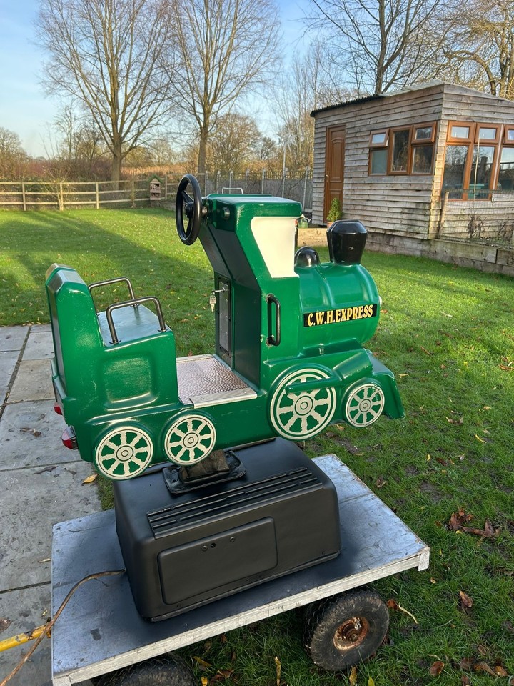Kids Ex Coin Operated Ride On Train Arcade Machine | eBay UK