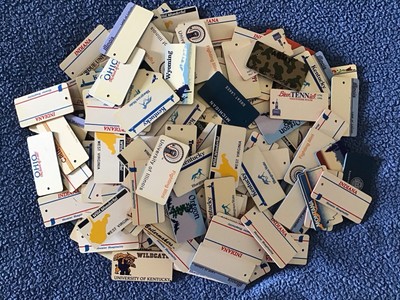 Over (200) Mini State License Plates Several States Available In Them ...