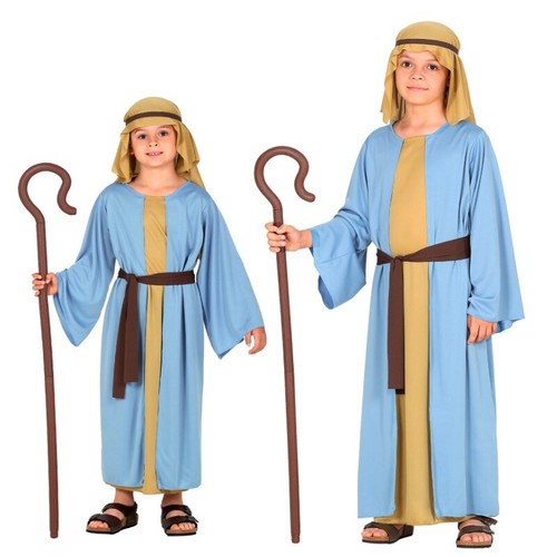 Hirte Schäfer Josef Kinder Kostüm Krippenspiel Weihnachten Beduine ...
