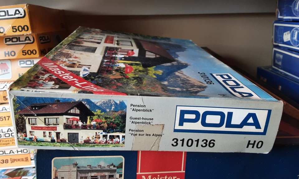 LARGE COLLECTION Pola HO Vintage Model Buildings Kits Models for Train ...