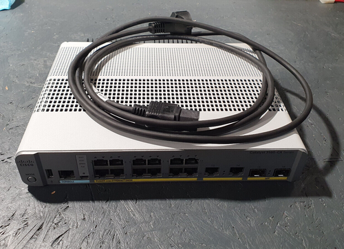 WS-C3560CX-12PC-S Cisco Catalyst 3560-CX 12 Port PoE IP Base Switch | eBay