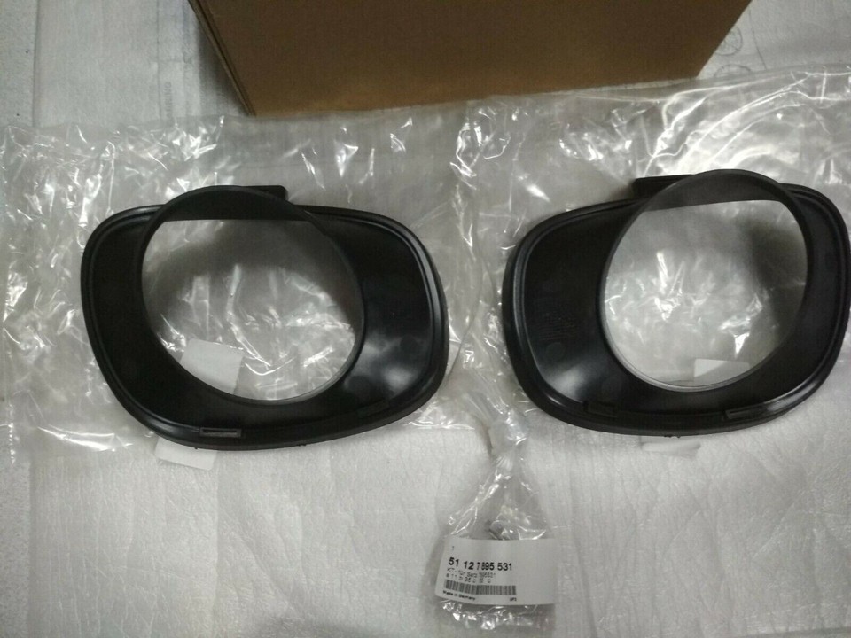 *BMW X5 exhaust tip trim kit M bumper rear !!NEW!! !!GENUINE ...
