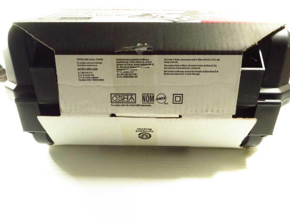 Porter Cable 557 Deluxe 7 Amp Plate Joiner Kit Tilt Fence Biscuit ...