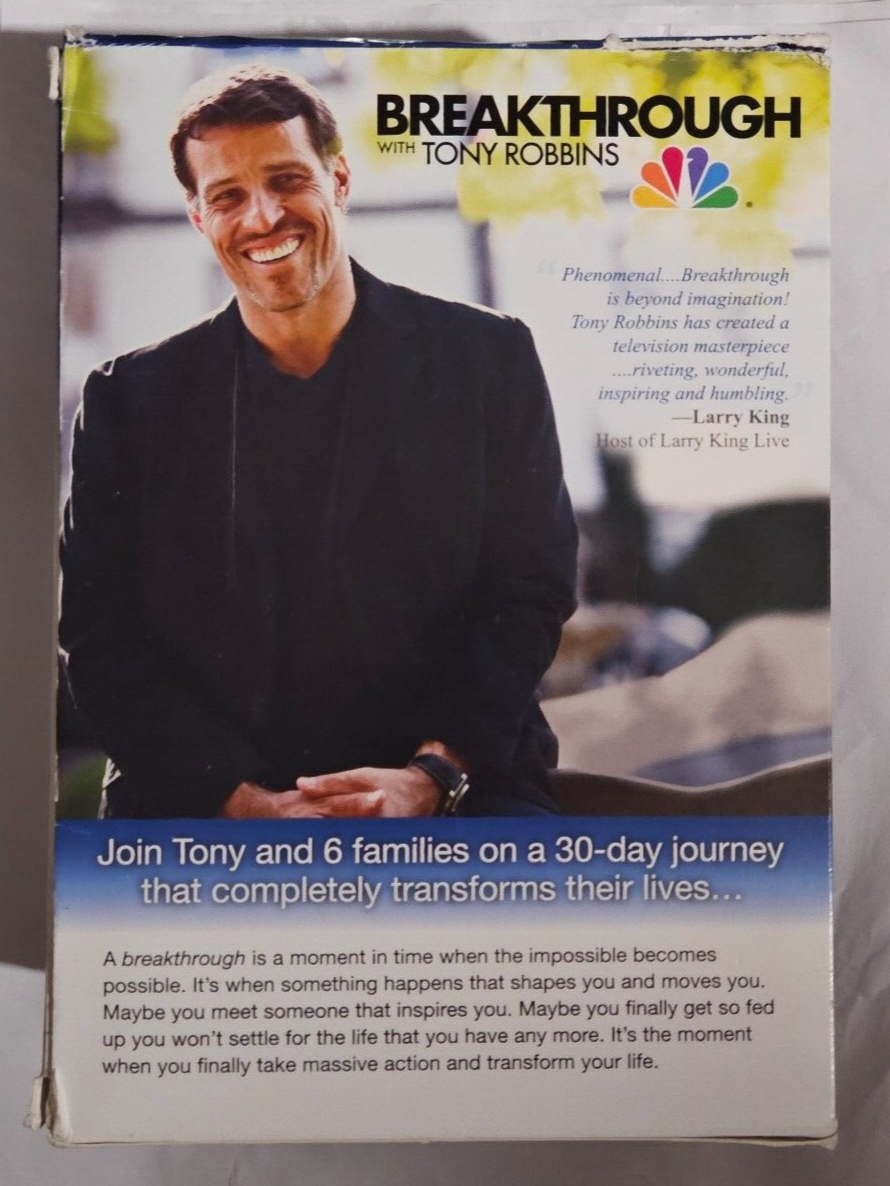 nbc BREAKTHROUGH with tony robbins DVD 6 disc set | eBay