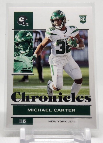 2021 Panini Chronicles - MICHAEL CARTER - RC ROOKIE - NEW YORK JETS | eBay