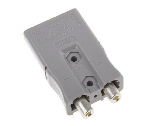 Anderson SBS SERIES CONNECTOR KIT 2-Way 110A 2P 600V AC/DC Male GREY ...