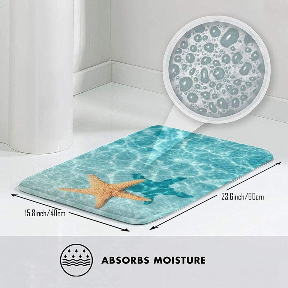 Plant Purple Mushroom Pink Wildflower Bath Mat for Bathroom Mat Bath ...