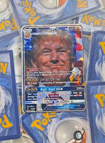 Donald Trump Pokemon Card - GX | eBay