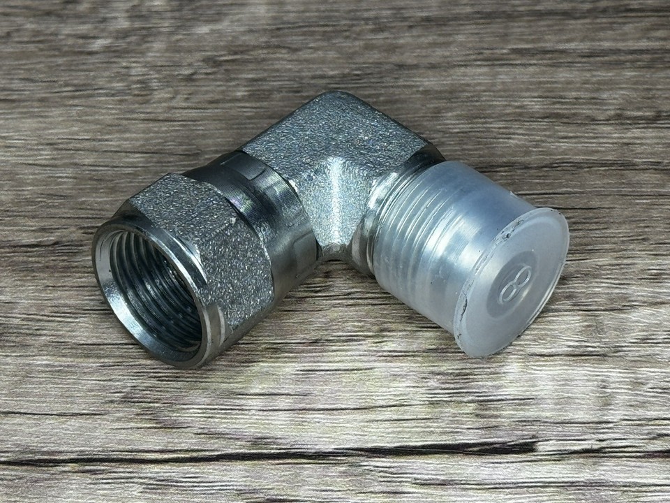 PARKER TRIPLE-LOK 8 C6X-S Swivel Nut Elbow 37 DEG 90 DEG ELBOW JIC ...