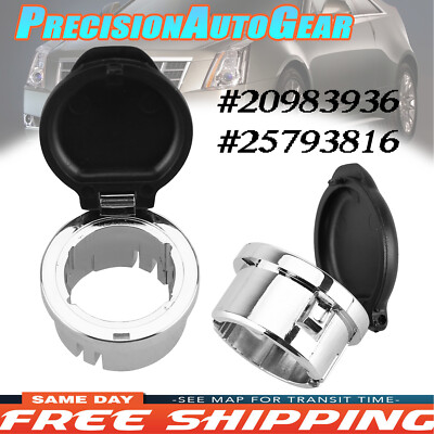 Dash Power Outlet Cover Set Fit For 2007 - 2013 Silverado Sierra Tahoe ...