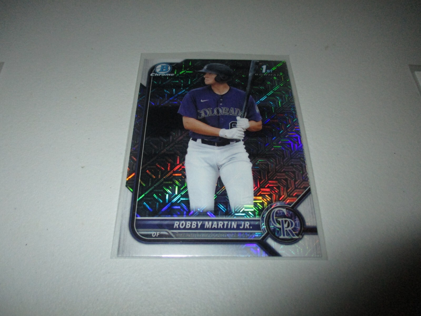 Robby Martin Jr. 2022 1st Bowman Chrome Prospects Mojo Refractor #BCP ...