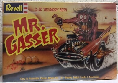 Mr. Gasser Ed Big Daddy Roth 1990 Reissue Revell Model Kit '57 Chevy ...