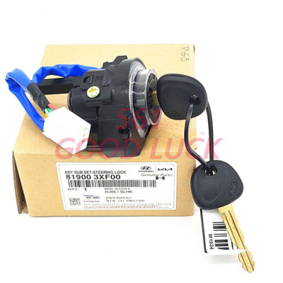 OEM IGNITION LOCK CYLINDER SWITCH 2 KEYS FOR 2011-16 HYUNDAI ELANTRA ...