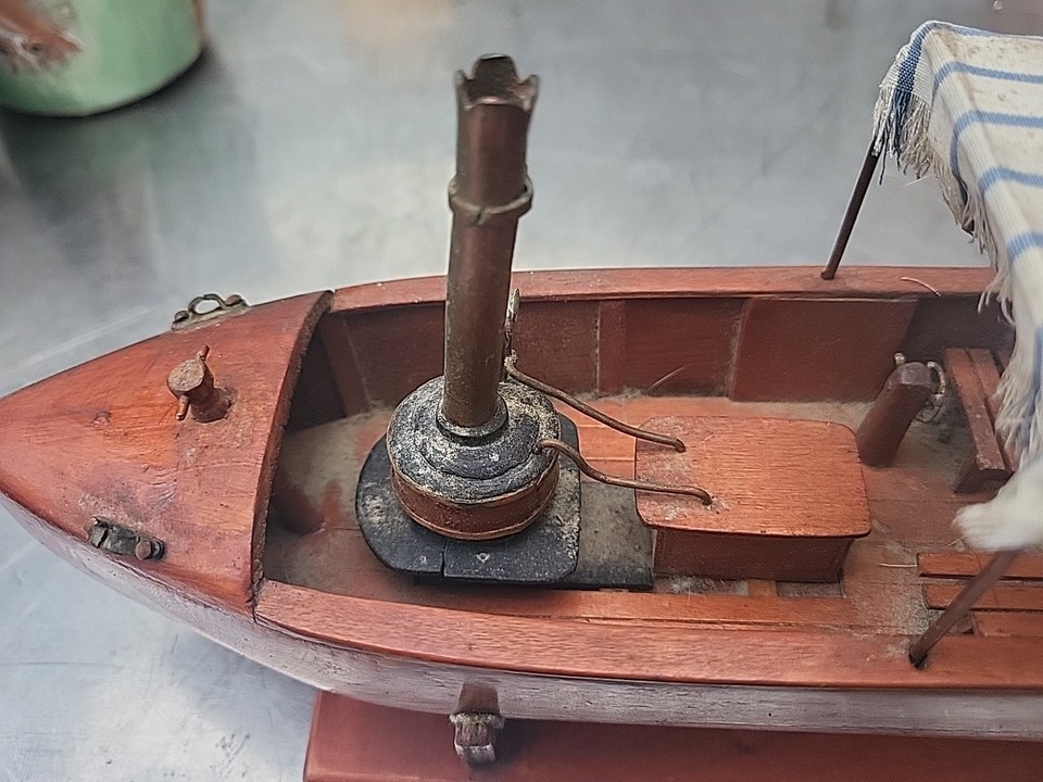 1930s Scratch Built Model Of A Thames Steamer Pleasure Craft | eBay UK