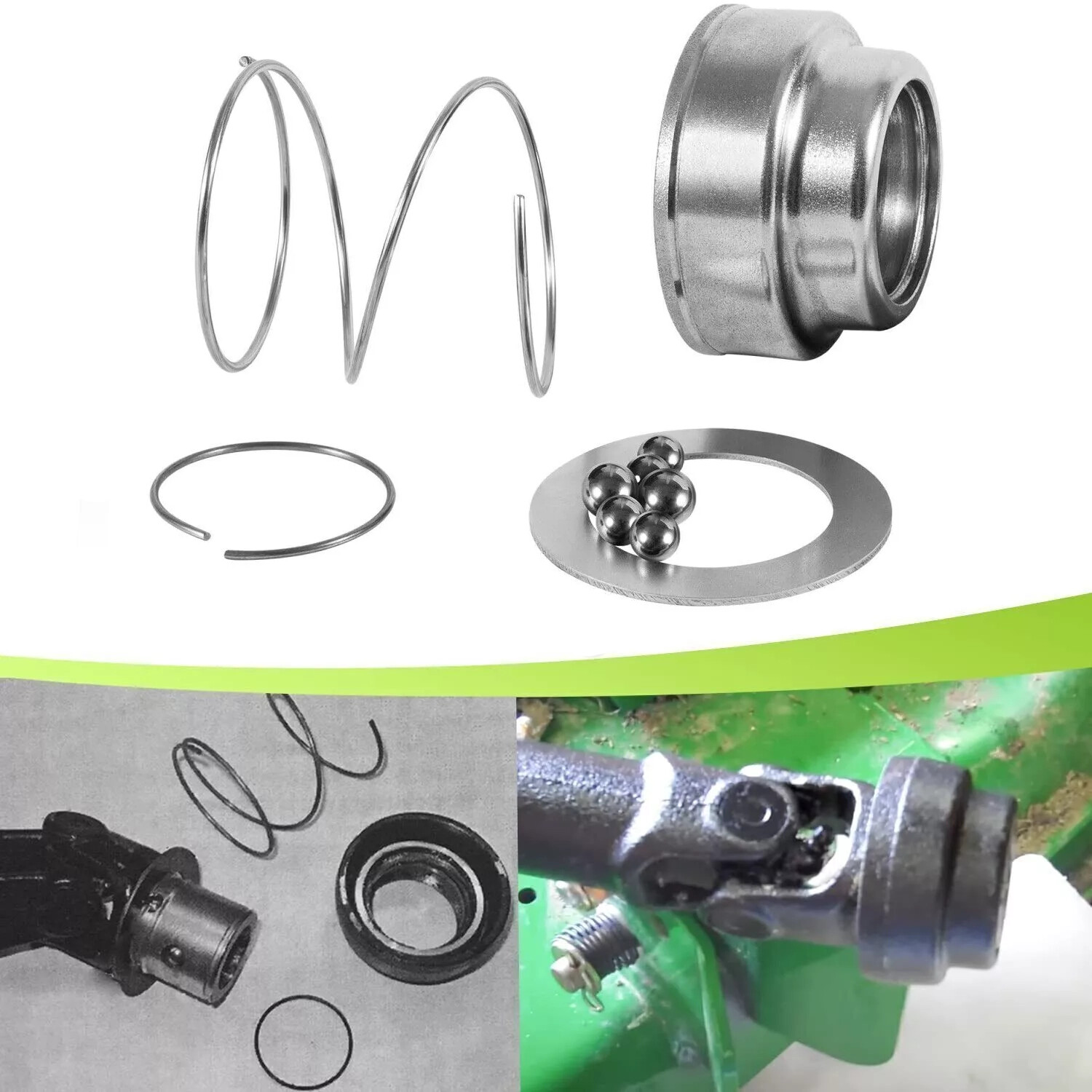 AM133973 Drive Shaft Lock Rebuild Kit for John Deere 2210 4110 4010 ...
