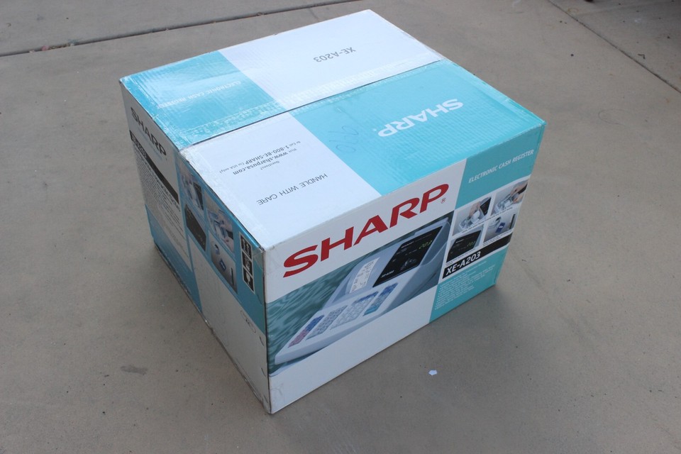 Sharp XE-A203 Cash Register | eBay