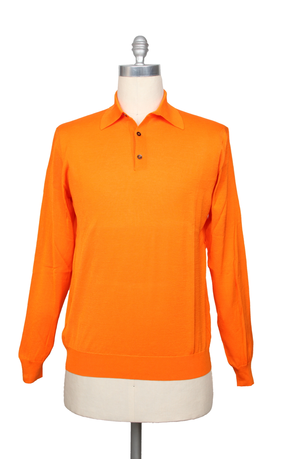 Svevo Parma Orange Cotton 1/4 Button Sweater - S/48 - (SV39235) | eBay