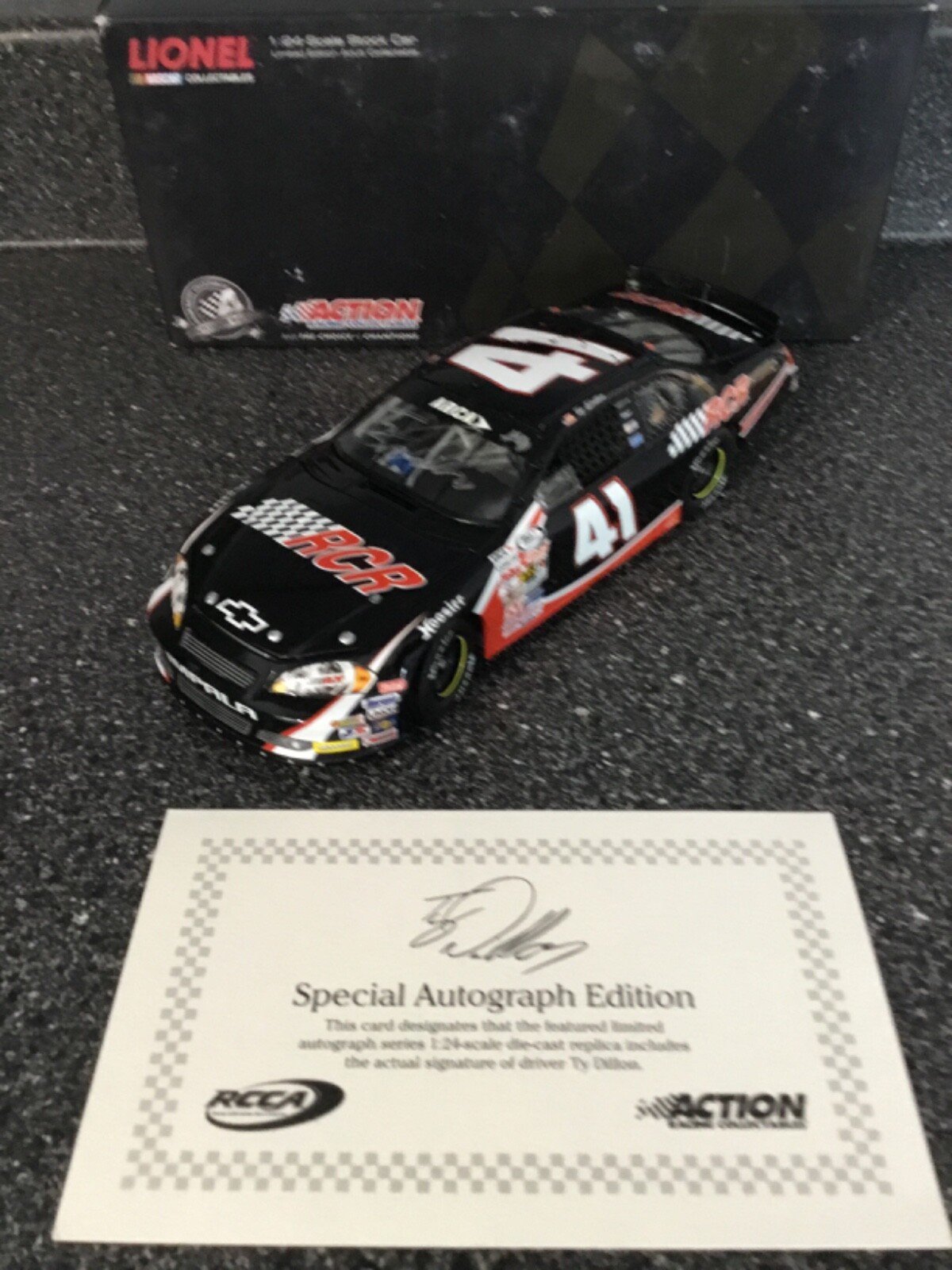 Ty Dillon #41 RCR 2011 Action 1/24 ARCA Diecast - Autographed! | eBay
