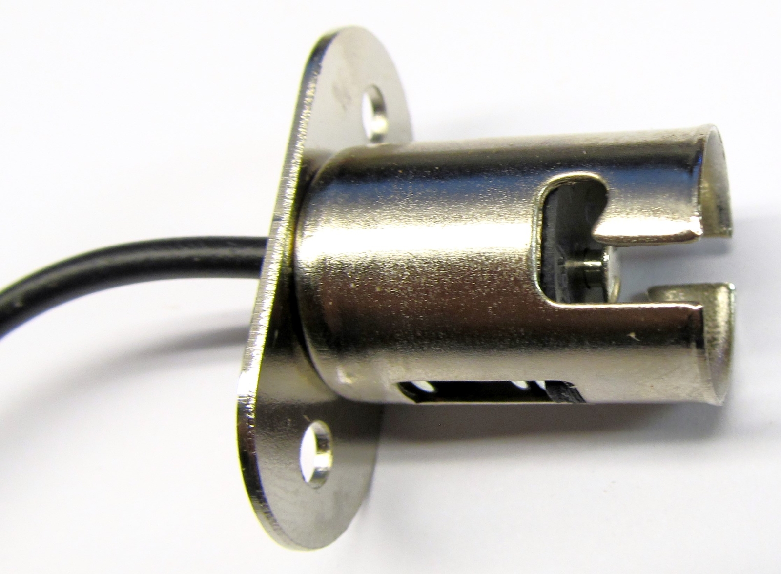 Bayonet Bulb Socket, BA15s base (1141, 1156, etc.), 2-hole Flange ...