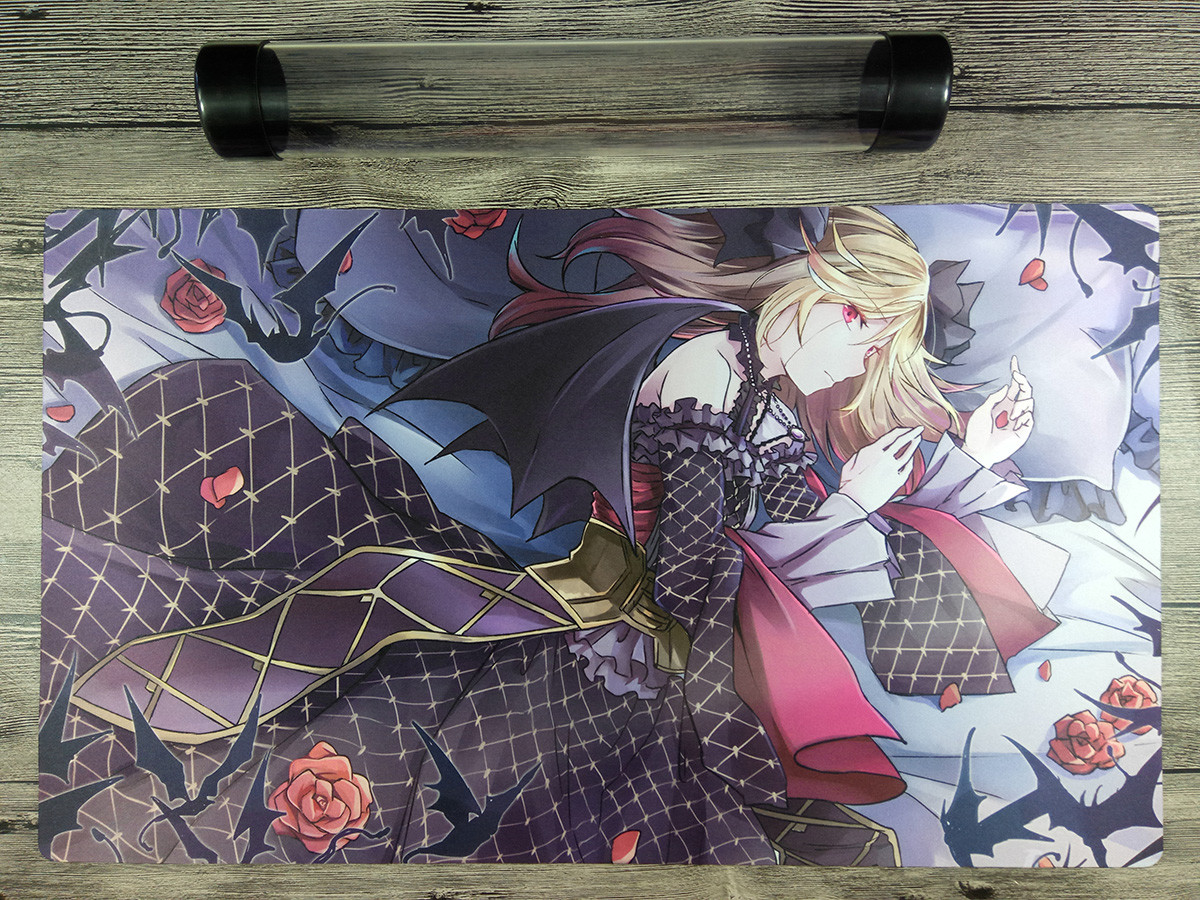 Ygomat Vampire Custom Playmat Trading Card Game CCG OCG Duel Mat Free ...