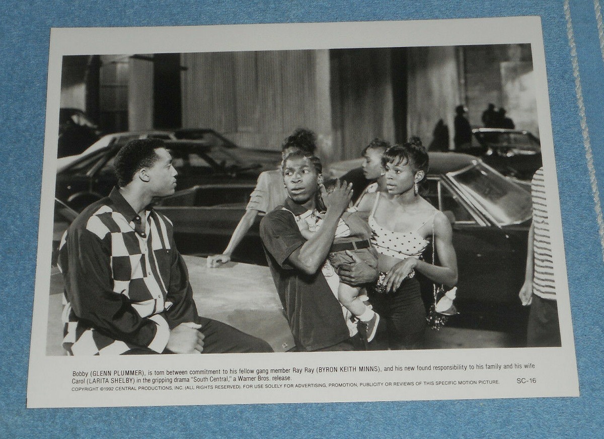 Byron Keith Minns 1992 Movie Press Photo Glenn Plummer Byron K Minns