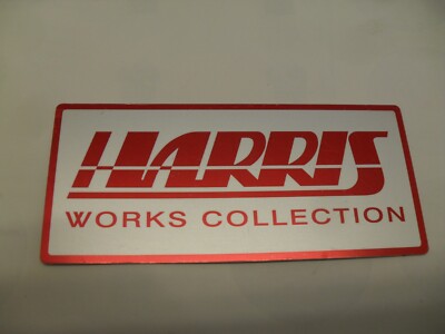 HARRIS EXHAUST WORKS COLLECTION REPLACEMENT BADGE | eBay
