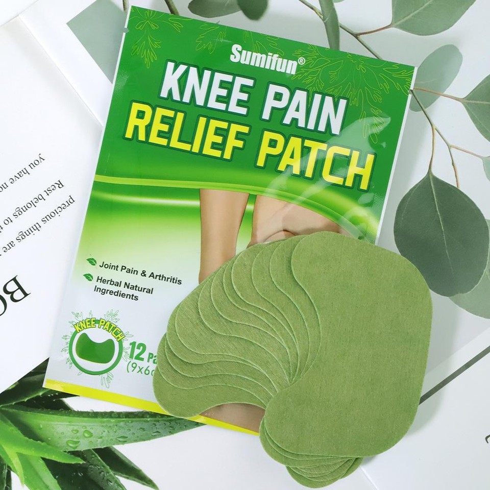 Mugwort knee patch self-heating analgesic plaster patch fitness joint ...