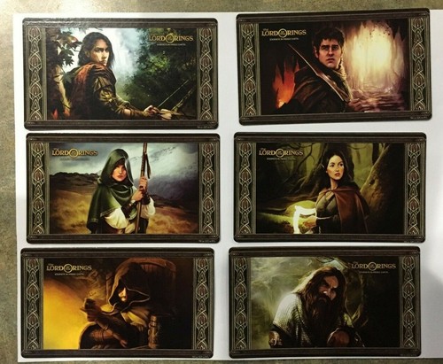 NEW PROMO LORD OF THE RINGS LOTR Journeys Middle Earth EXTENDED ART ...