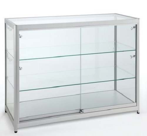 High Class Aluminum Museum Shop Glass Counter Display Cabinet Home ...