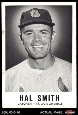 1960 Leaf #58 Hal R. Smith SML Cardinals COMMON VARIATION 5.5 - EX+ | eBay