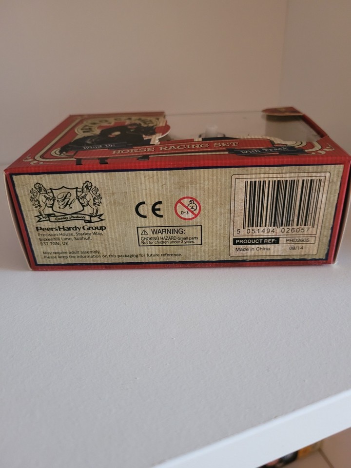 a Peers Hardy Retro Games Wind Up Horse Racing Set | eBay UK