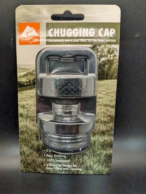 Ozark Trail Lid Chugging Cap Fits 24, 36, 64oz Bottles Chug Leakproof ...