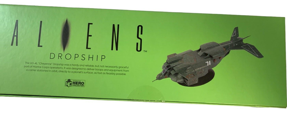 Dropship Alien XL Die Cast ship Eaglemoss new in box | eBay