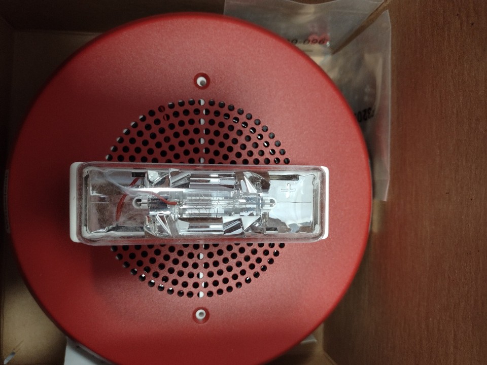 Eaton Wheelock (E90-24MCC-FR) Ceiling Mount Speaker Strobe | eBay