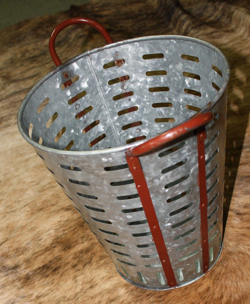 Antique Olive Buckets