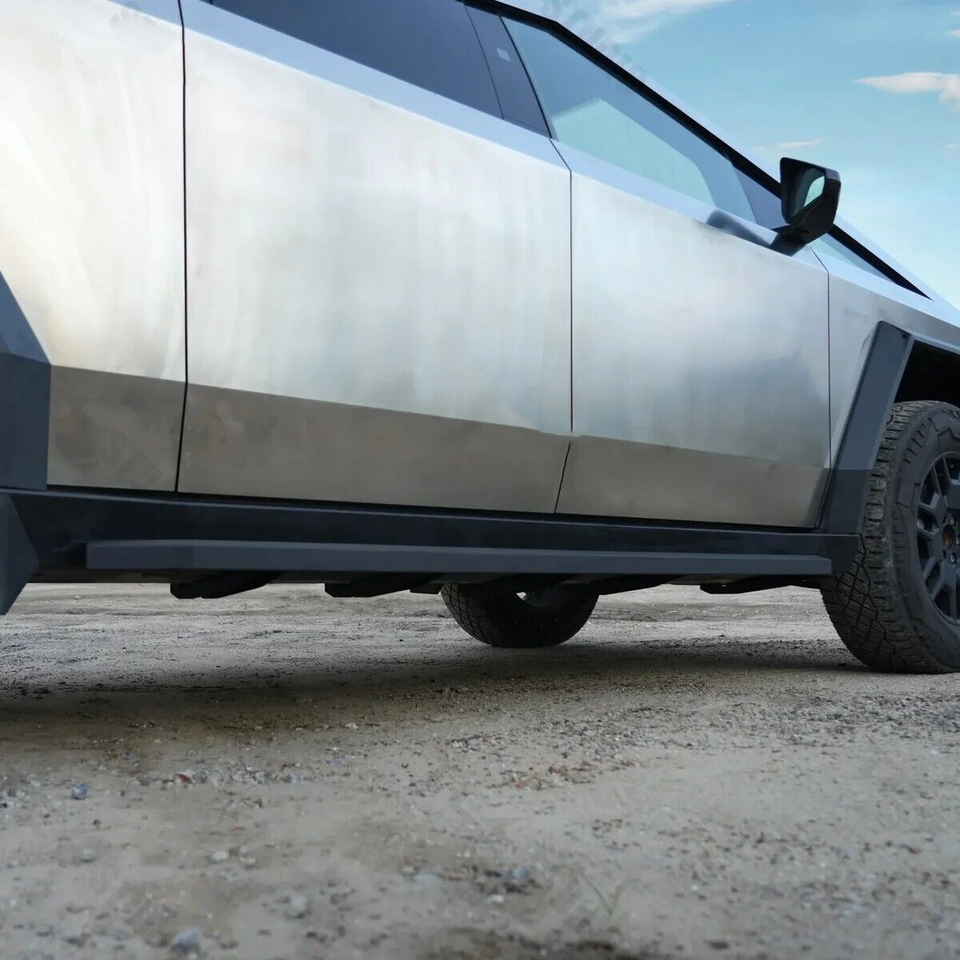 Fits For Tesla Cybertruck Accessories Running Boards Side Steps Nerf ...