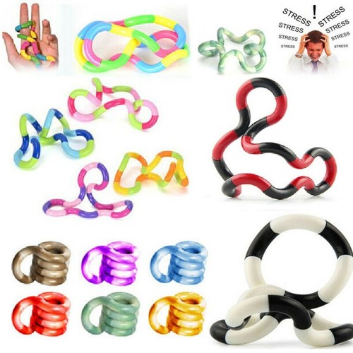 Genuine Tangles JR ADHD Classic Fidget Item Toy Stress RelieverA Utism ...