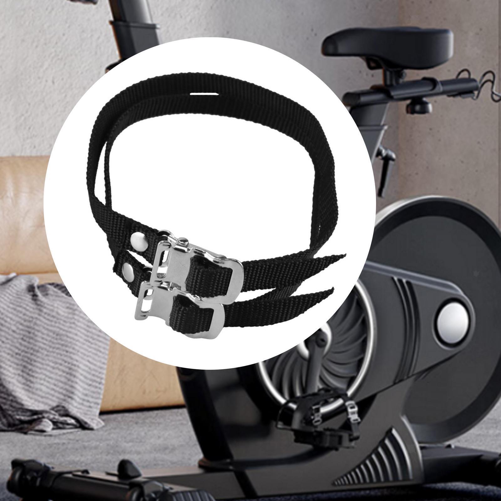 1 Pair Bicycle Toe Clip Straps for Road Bike Pedal Bike Cycling ...