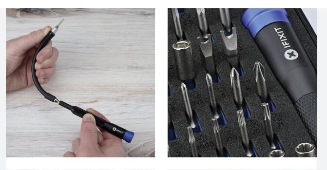 IFixIt Mako Driver Kit - 64 Precision Bit for Smartphone, Computer ...