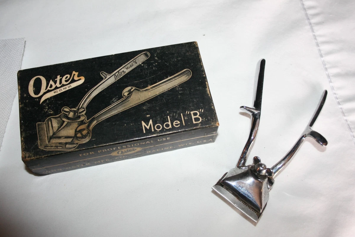 vintage electric hair clippers 1960's trimmers ROBBIN'S EGG BLUE Oster ...