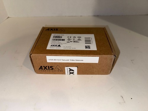* AXIS Communications I8116-E 5MP Outdoor IP Door intercom, 162° Fixed ...