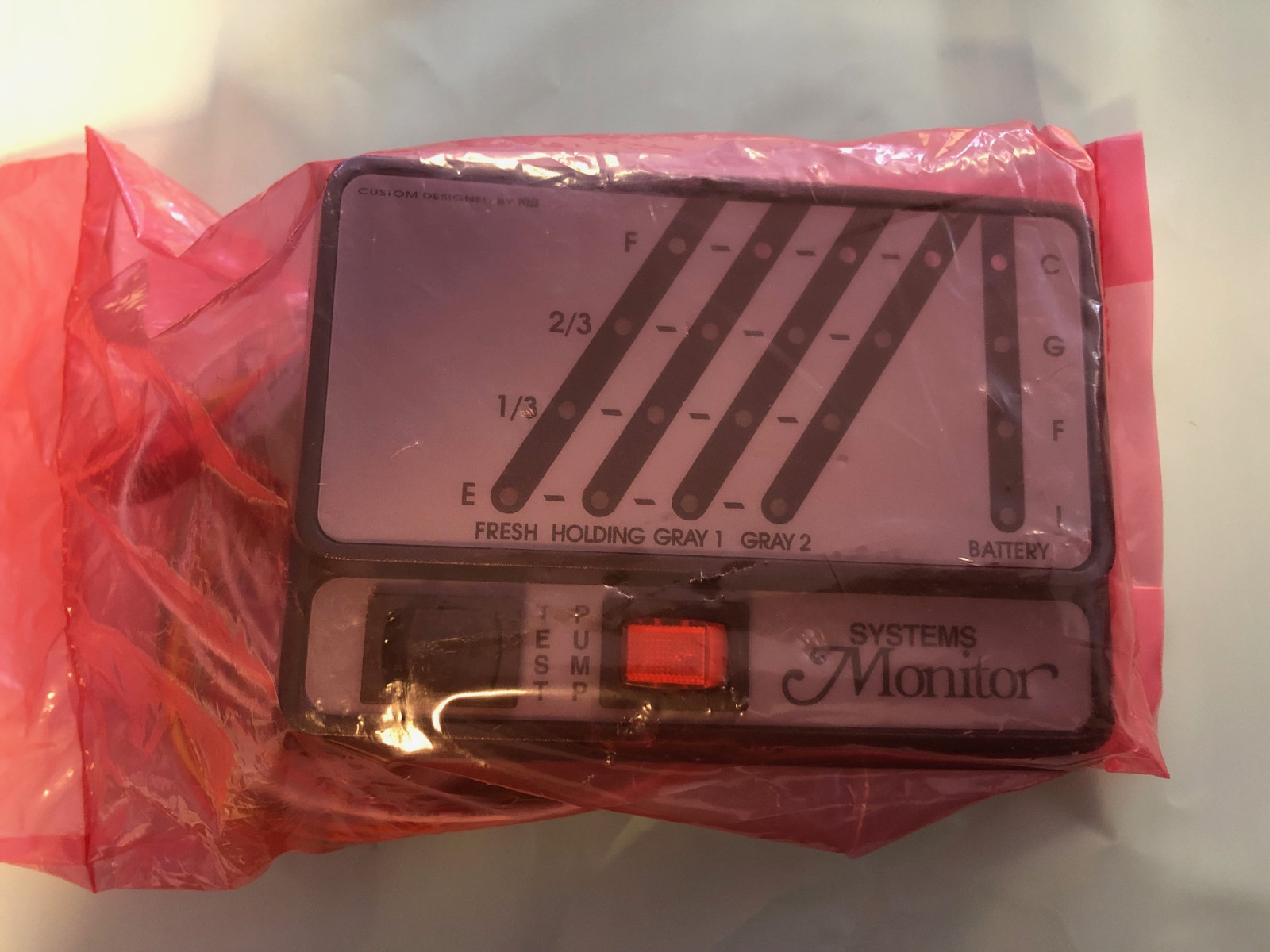 KIB K28 Monitor Panel System 4 Tank + Battery Brand New Includes Probe ...