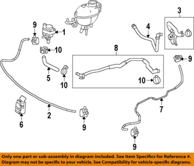 MERCEDES OEM 10-16 E250 Air Conditioner Heater Heater Components-Hose ...