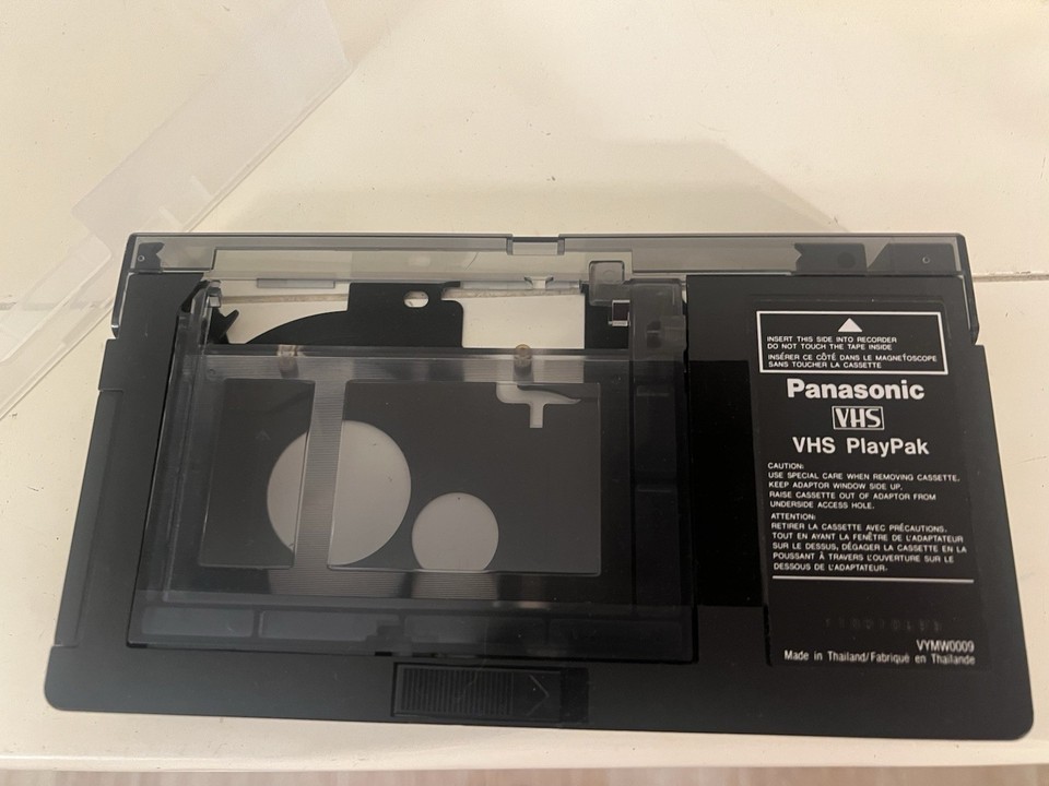 Panasonic VHS-C - VHS Converter Cartridge! | eBay